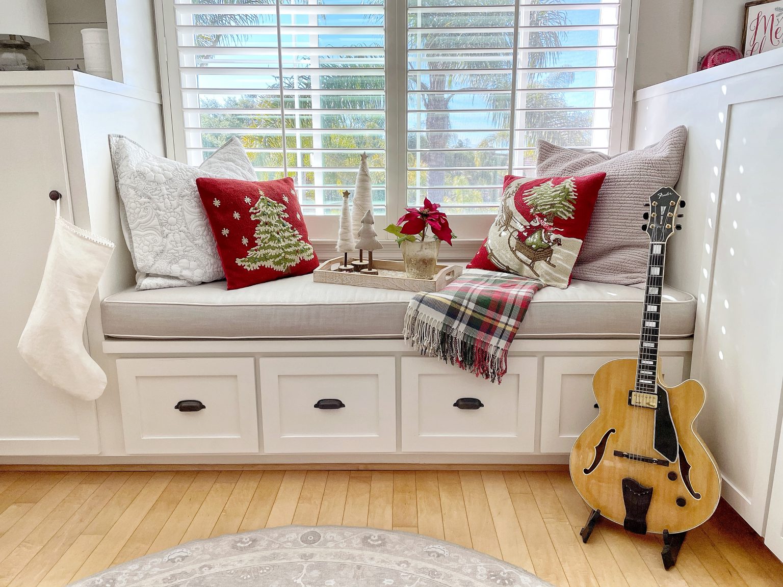 Easy Ways To Add Christmas Decor to Your Bedroom - Pasha is Home