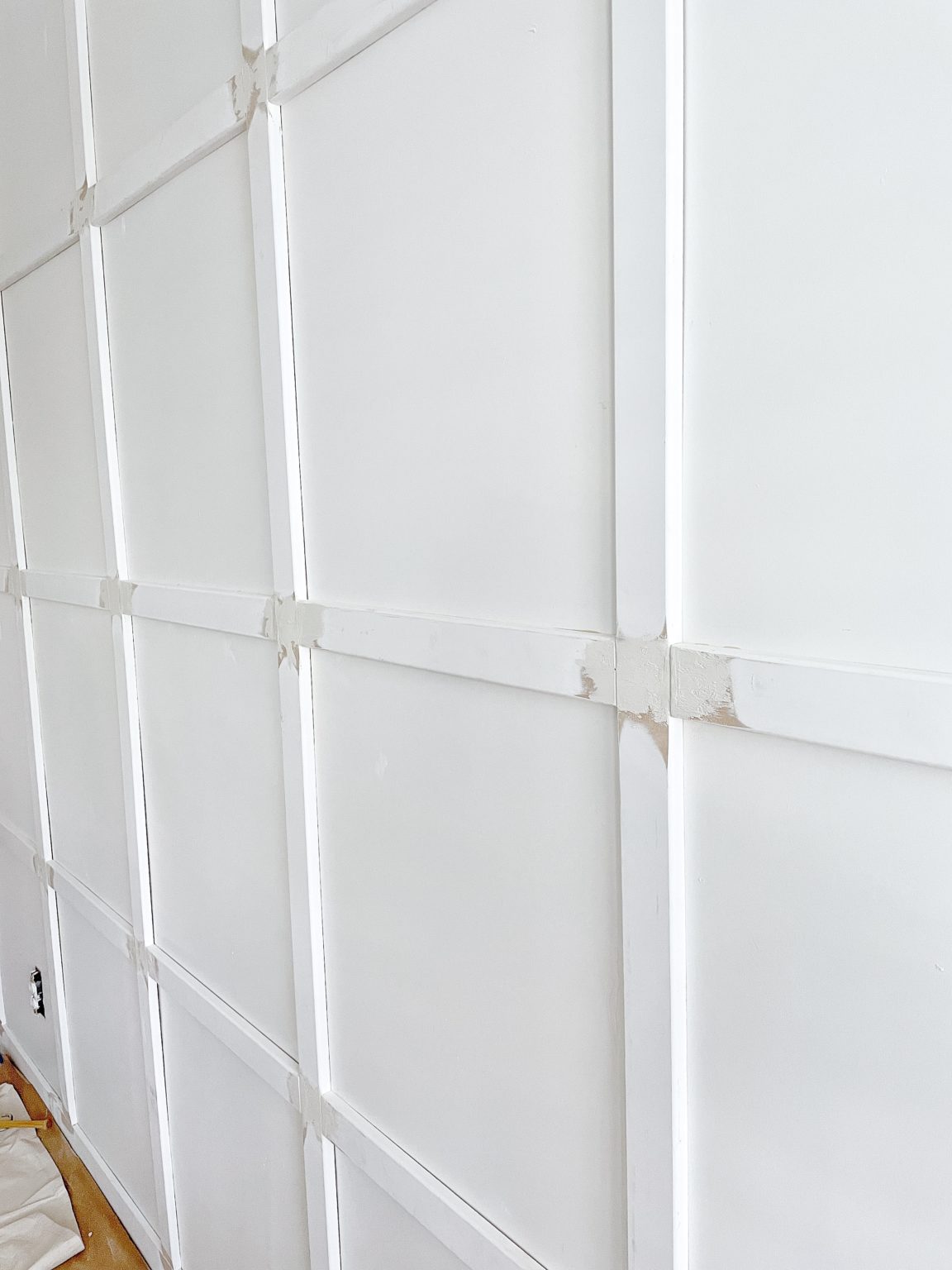 How to Do a Grid Accent Wall - Pasha is Home