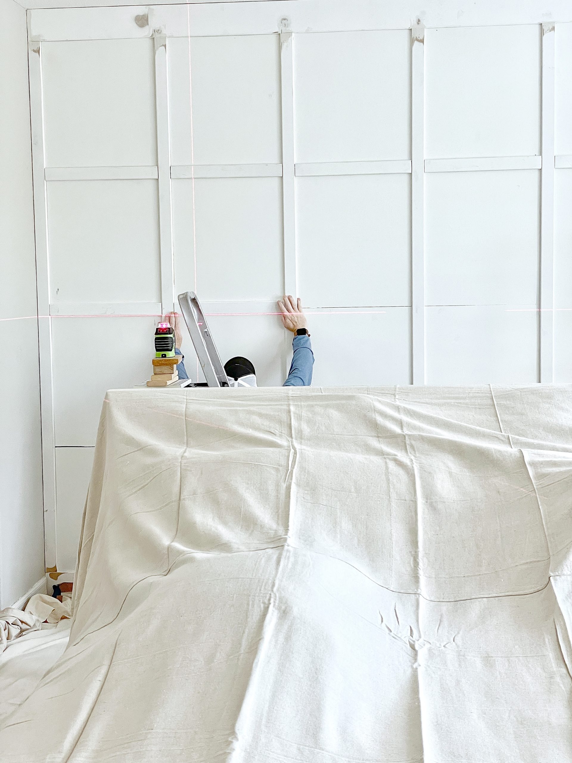 How to Do a Grid Accent Wall - Pasha is Home