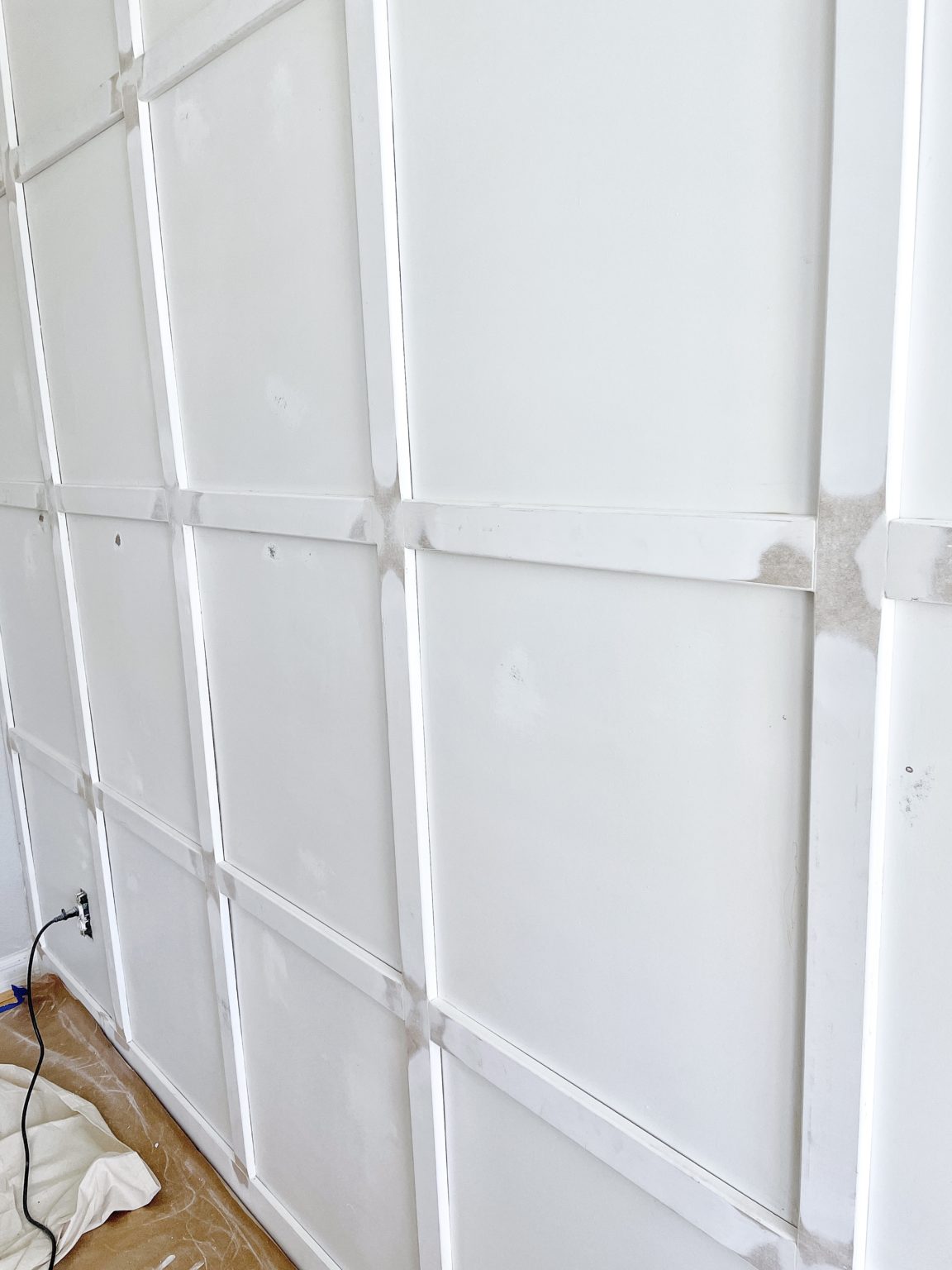 How to Do a Grid Accent Wall - Pasha is Home