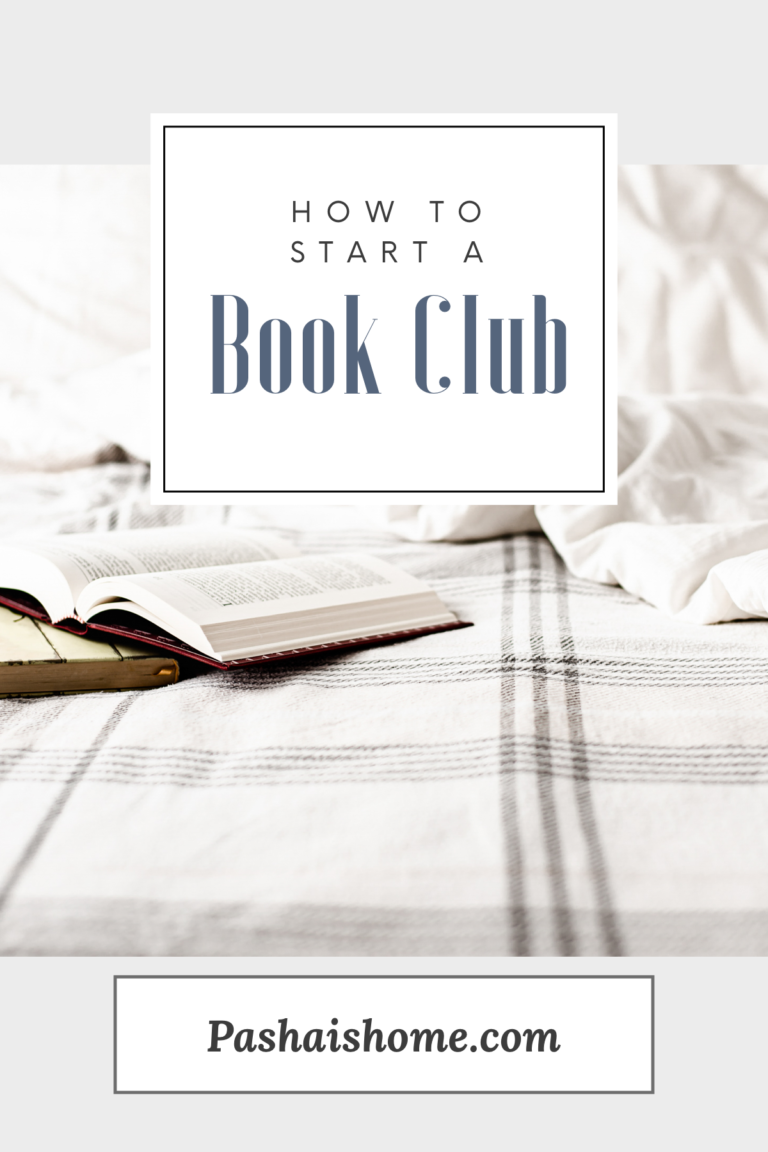 Start a Book Club in Six Easy Steps! - Pasha is Home