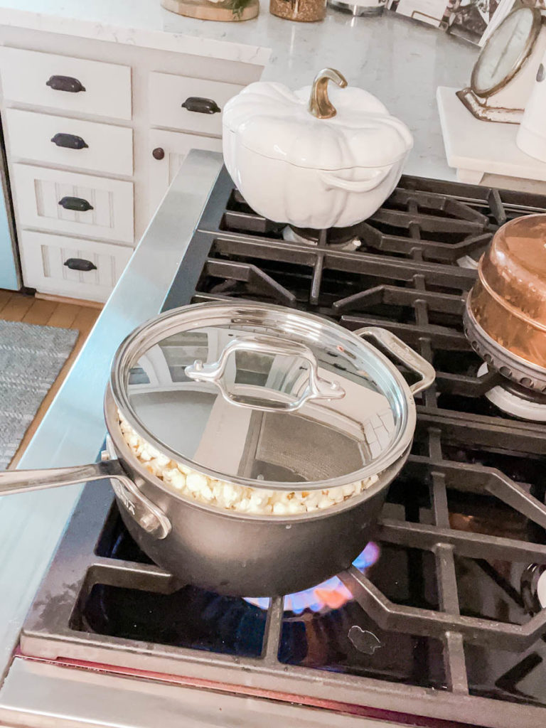 The Last Stovetop Popcorn Recipe You Will Ever Need - Pasha is Home