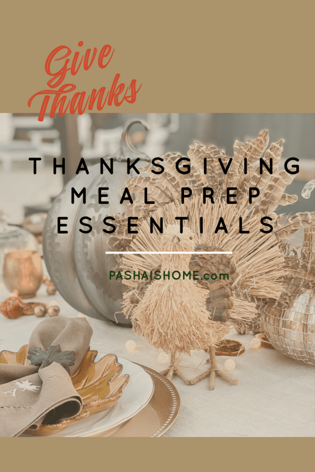 My Favorite Products for An Amazing Thanksgiving Dinner