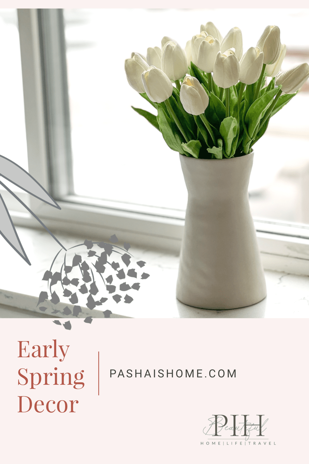 Three Easy Ways to Decorate your Home for Early Spring - Pasha is Home