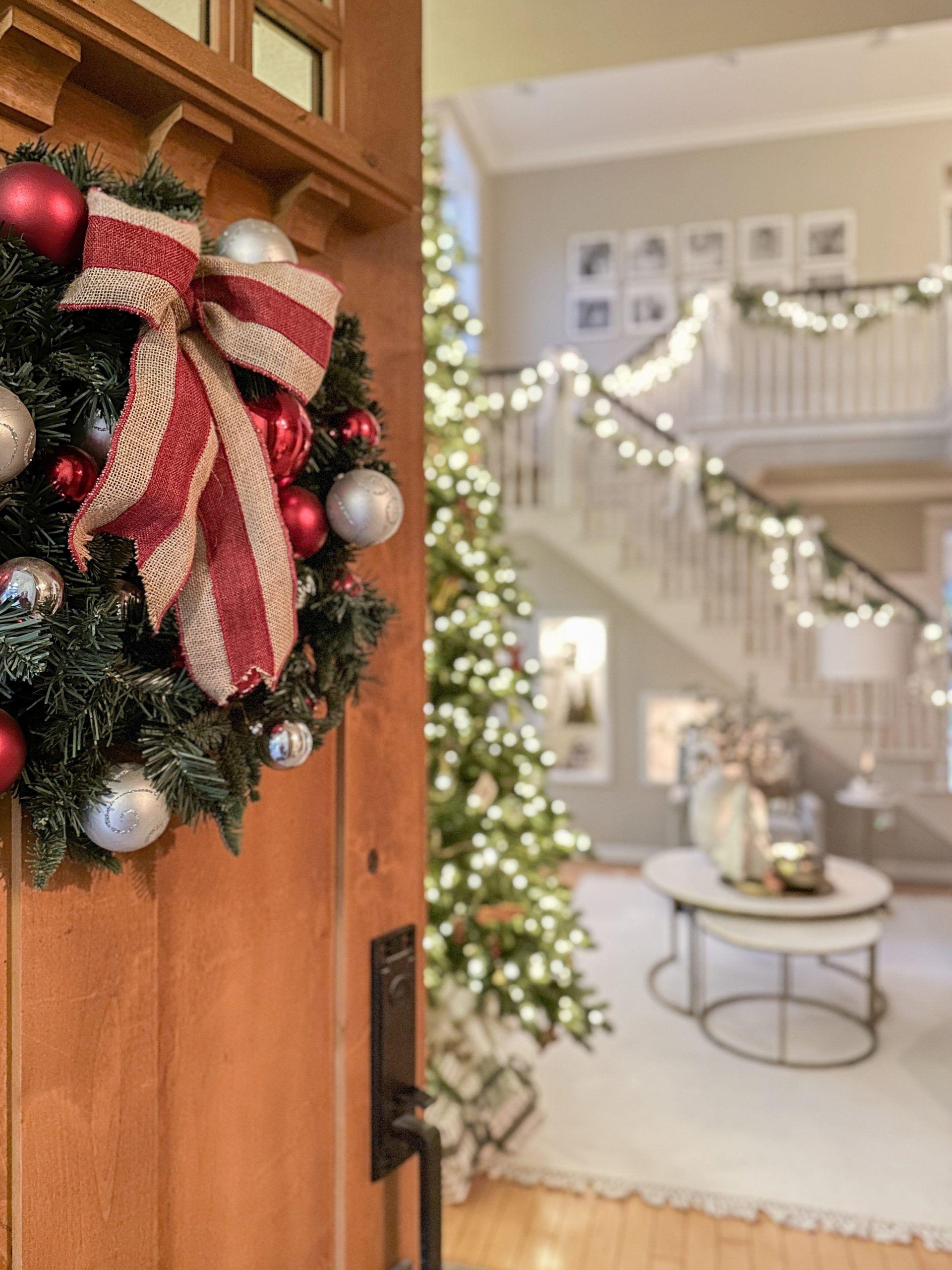 A Warm and Merry Christmas Night Lights Home Tour