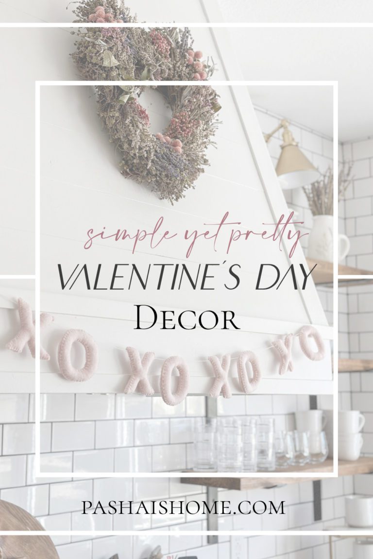 How to Keep your Valentine's Day Decor Minimal Yet Pretty