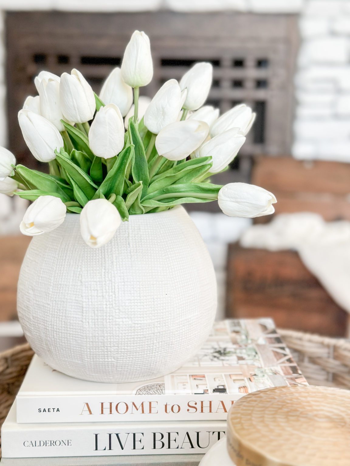 Add Simple Spring Touches to Your Entryway and Living Spaces