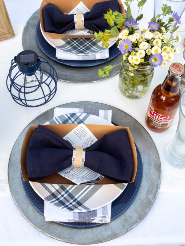 How to Set an Effortless Father's Day Table - Pasha is Home