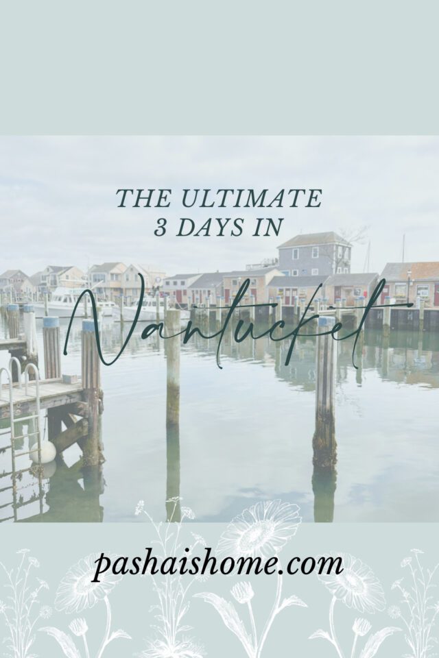 The Ultimate Three Days in Nantucket - Pasha is Home
